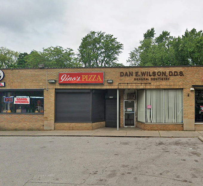 When you see a storefront this clean and proud, you know the pizza inside matches that attention.