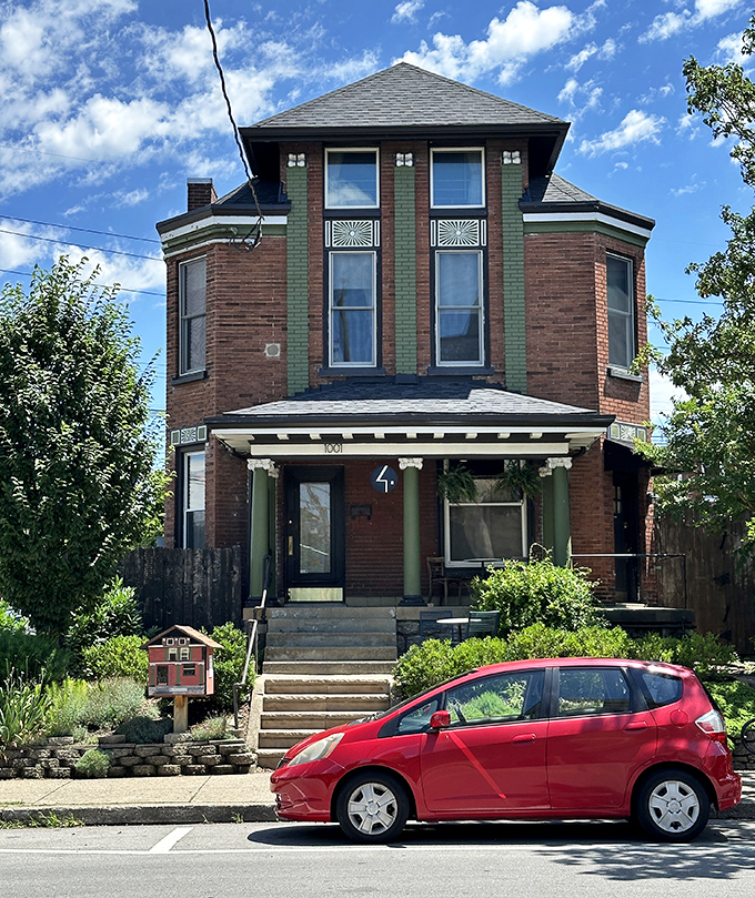 That little free library outside Gralehaus hints at the thoughtfulness inside&mdash;they take the same care with your breakfast as with their book selection.