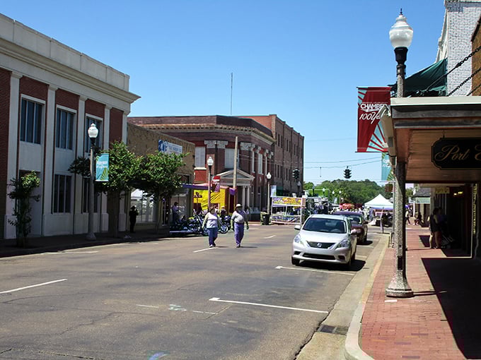 Main Street Greenwood &ndash; where every storefront has a story and every corner holds a conversation.