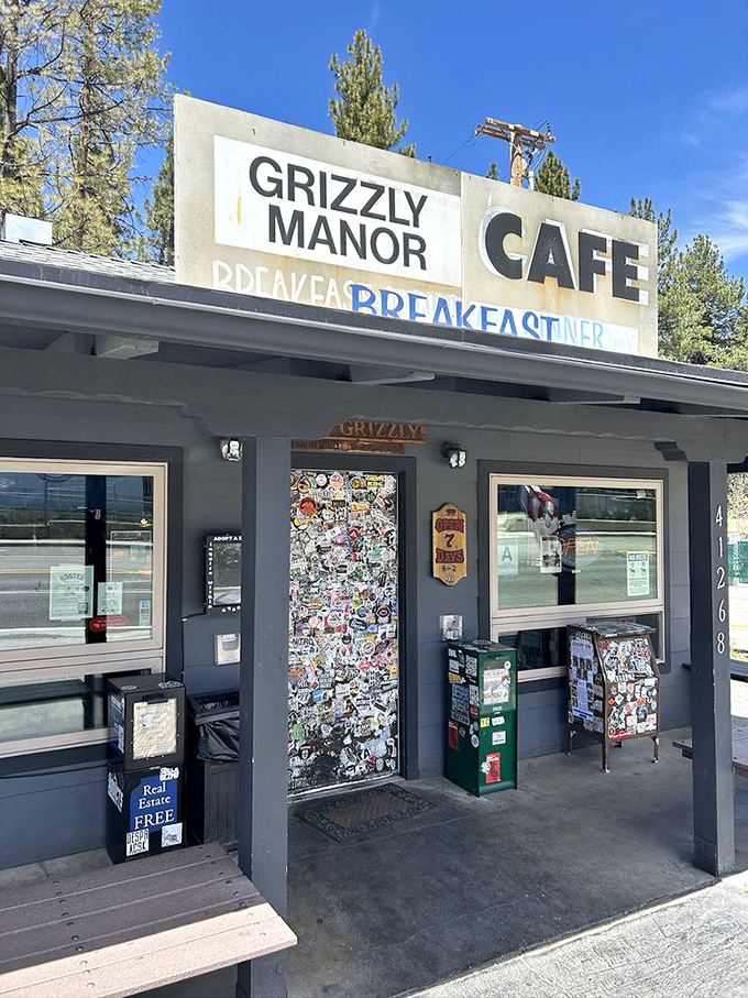 High altitude dining comes with thin air and thick pancakes in this cozy cabin.
