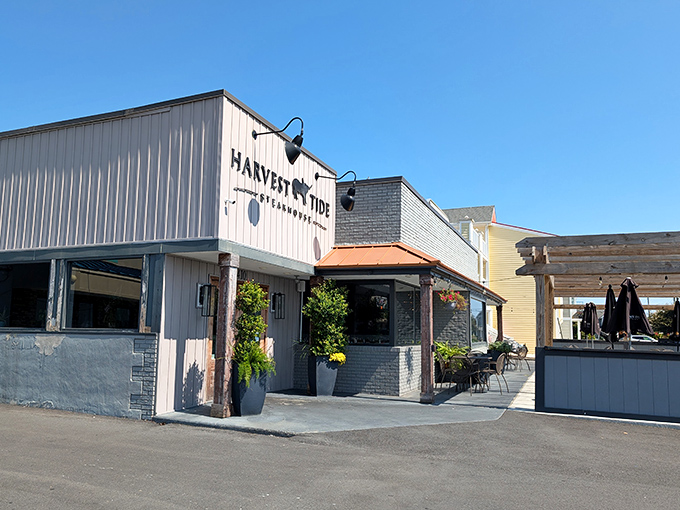 Clean lines and rustic touches &ndash; like a modern barn designed by someone who really understands steak.