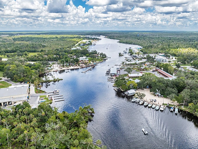 Boater's heaven where every dock tells a story. This waterway community offers the Florida lifestyle without the tourist price tag.