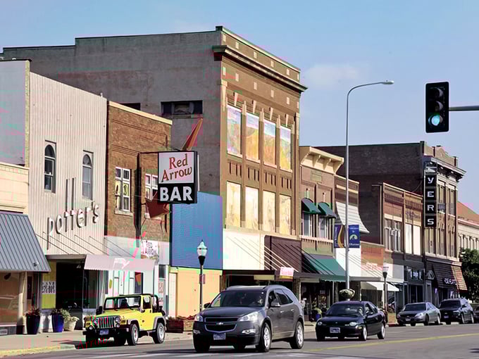 This agricultural community's downtown shows how farming towns offer stability and affordability for retirement planning.