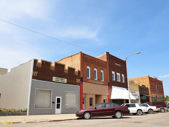 This classic prairie town streetscape proves that sometimes the biggest victories come in the smallest, most affordable packages.