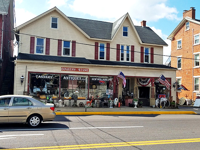 Residential streets showcase the kind of neighborhoods where children still play outside until dinnertime.