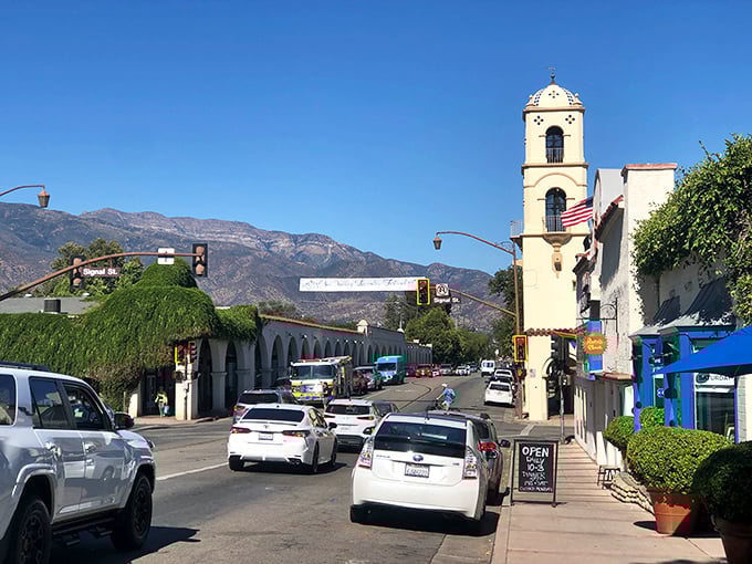 The mountains embrace Ojai like protective arms around a spiritual retreat where stress goes to die and inspiration comes to live.