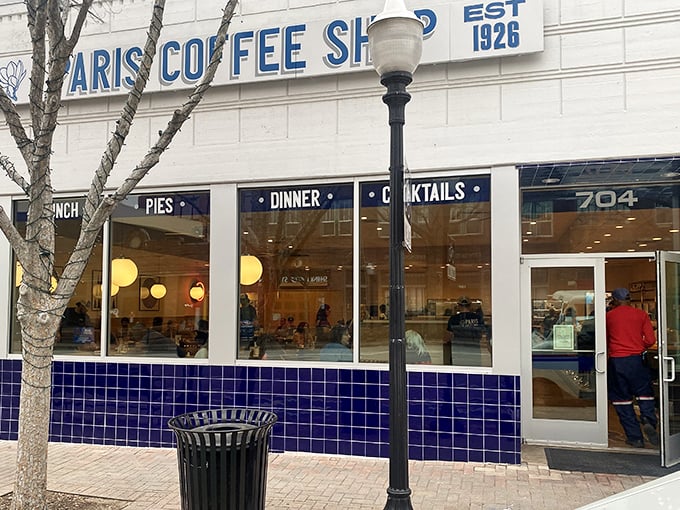 Behind that classic blue tile exterior, Paris Coffee Shop has been serving Fort Worth's comfort food dreams since Calvin Coolidge was president.
