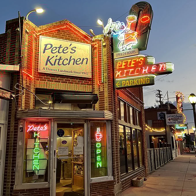 When the neon glows on Colfax, Pete's Kitchen becomes a beacon for late-night seafood cravings that won't break the bank.
