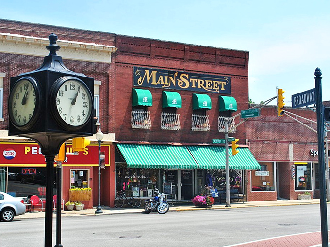 Main Street in Porter showcases the kind of authentic small-town charm that big cities spend millions trying to recreate.