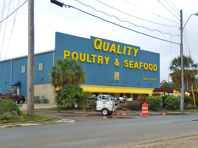 Don't let the warehouse look fool you &ndash; inside Quality Seafood waits some of Biloxi's finest catches.