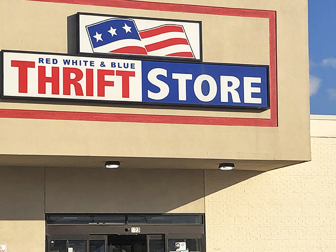 No fancy frills needed when the deals inside speak for themselves. This is thrifting in its purest, most budget-friendly form.