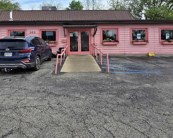 The pink exterior of Smokin' Jack's is like your grandma's house&mdash;unassuming but filled with the best food memories you'll ever make.