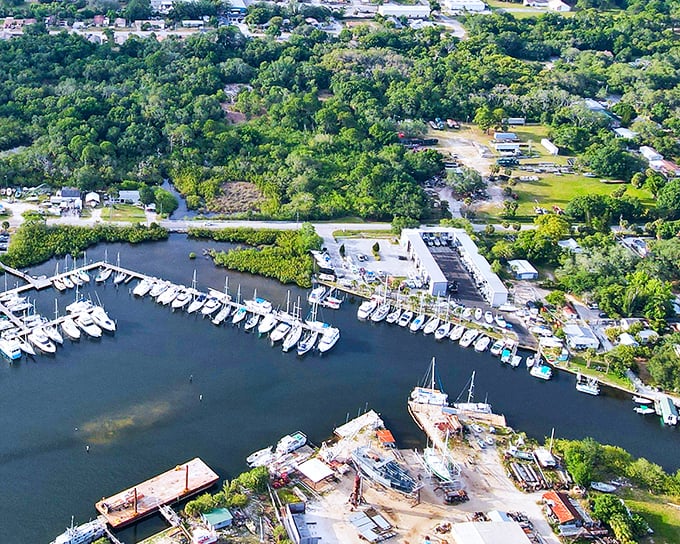 The famous Tarpon Springs sponge docks offer a slice of Greece without the 10-hour flight or passport stamps.