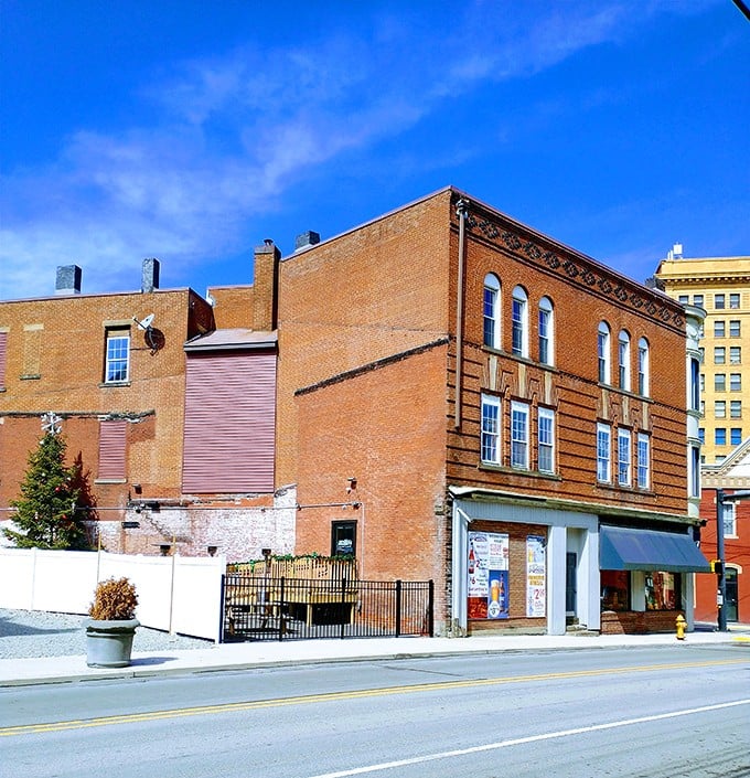 Uniontown: This stately stone building hints at Uniontown's prosperous past, while today's affordable living welcomes retirees on a budget.