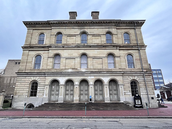 Wheeling's courthouse stands proud, much like residents who've discovered affordable living without sacrificing quality.
