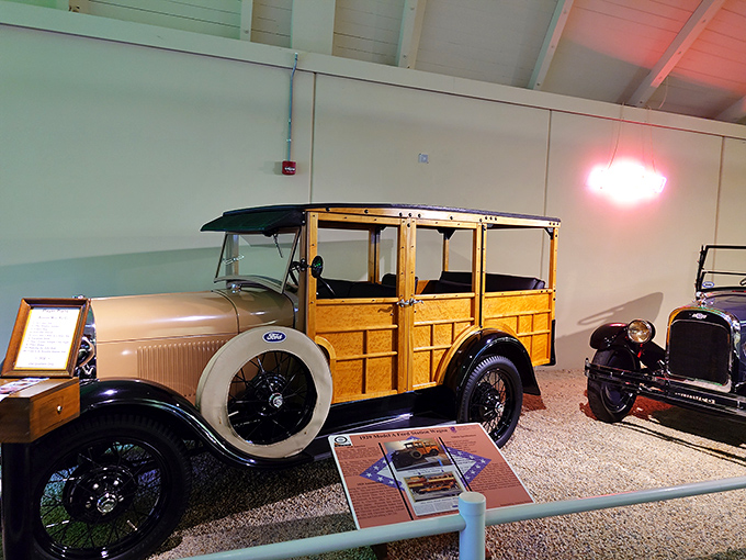 This wooden-bodied station wagon doesn't just haul passengers&mdash;it carries stories of family road trips before iPads and "Are we there yet?" became travel companions.