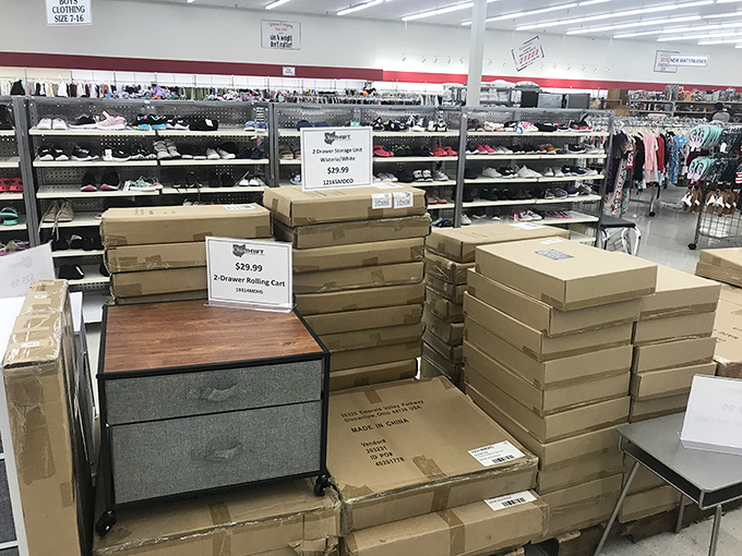 Organization solutions waiting to be discovered. These rolling carts could transform your cluttered craft room or overflowing bathroom.