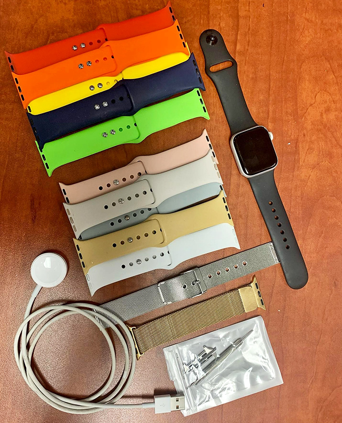 Tech treasures await the savvy shopper. Yesterday's splurge becomes today's bargain&mdash;complete with a rainbow of watch bands for every mood.