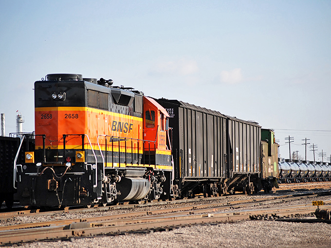 BNSF trains still rumble through town, connecting Ponca City to the wider world while maintaining its small-town soul.