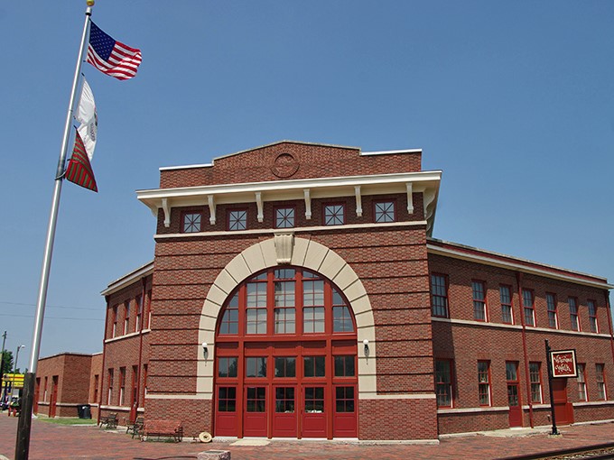 This isn't just a beautiful brick building &ndash; it's a portal to when railroads were America's arteries, pumping life and commerce through small towns like Flora.
