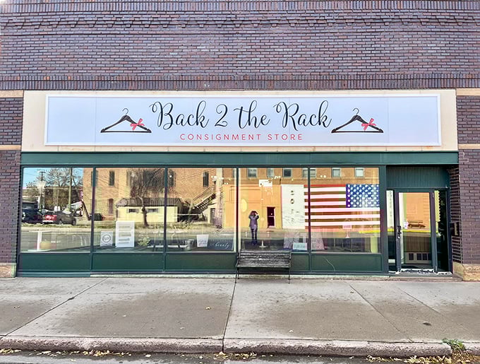 Back 2 the Rack consignment store proves that Redfield understands sustainability and style aren't mutually exclusive. Treasure hunting at its finest!