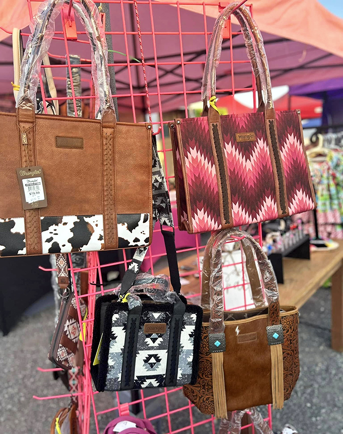 Western-inspired handbags with enough fringe and pattern to make any outfit instantly more interesting. Accessorizing has never been so adventurous!