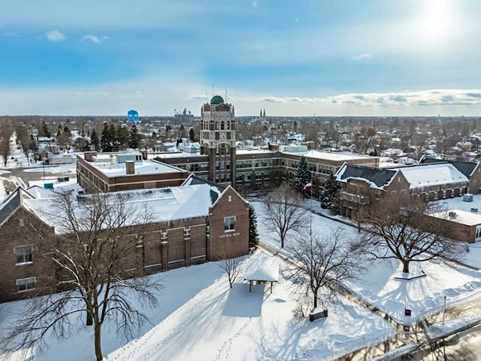 Winter in Bay City transforms familiar landscapes into Currier & Ives prints&mdash;minus the horse-drawn sleigh maintenance costs.