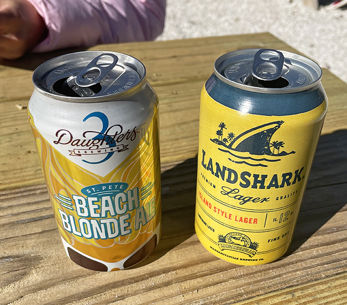 Local brews to wash down your seafood feast, because sometimes the perfect pairing is a cold Florida lager.