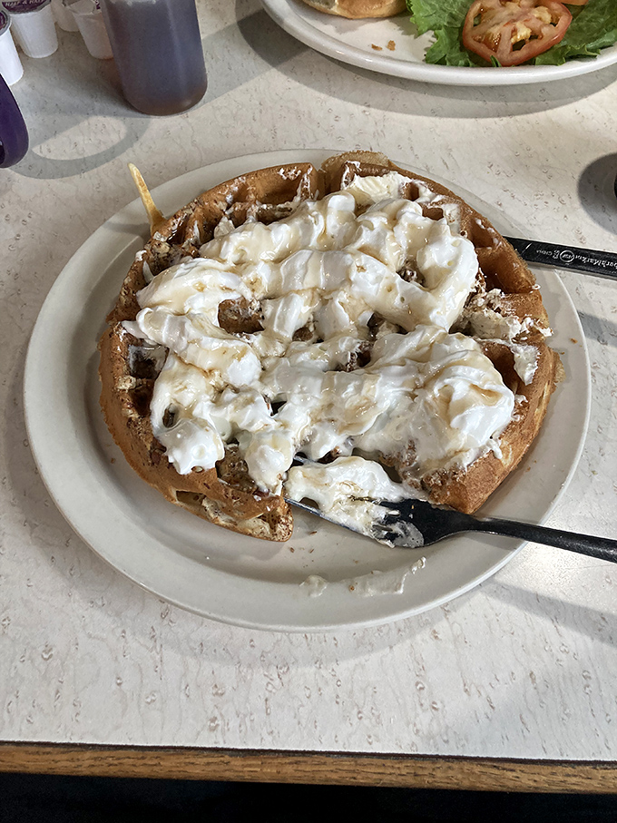 That Belgian waffle topped with a cloud of whipped cream isn't just breakfast&mdash;it's what happiness would look like if it took physical form.