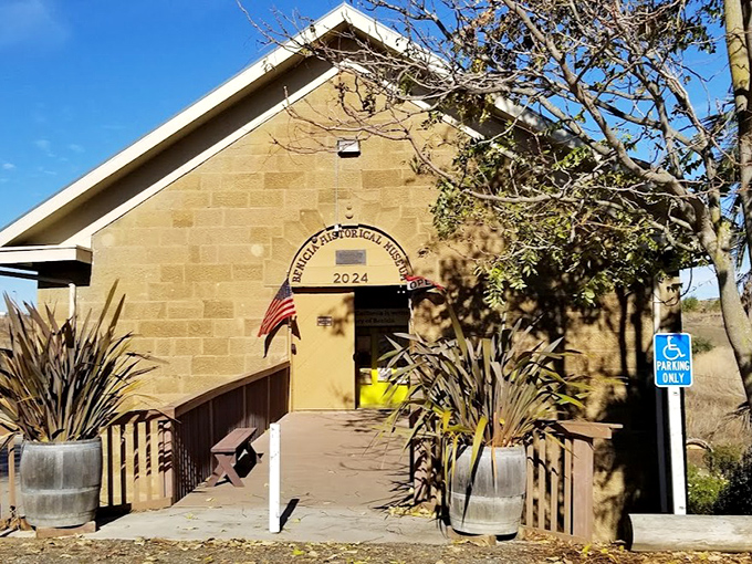 The Historical Museum stands as a sun-drenched reminder that Benicia has stories to tell if you're willing to listen.