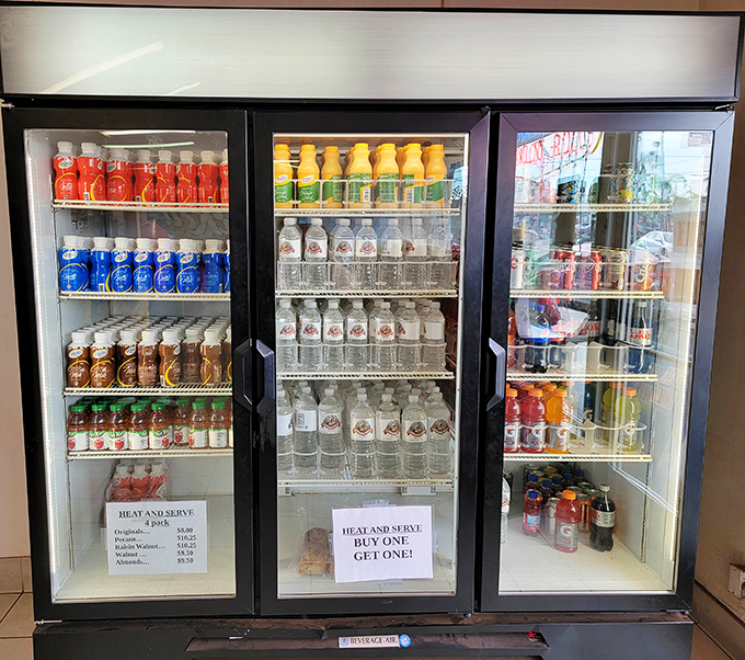 The beverage cooler stands ready like a supporting actor who knows their role perfectly&mdash;complementing the star of the show without trying to steal the scene.