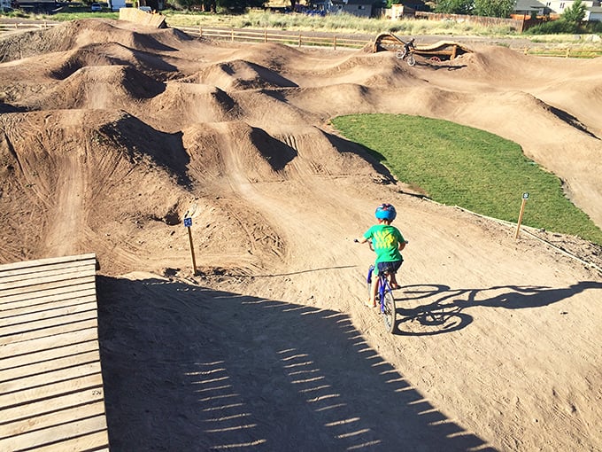 Prineville's bike park offers thrills for riders of all ages. Who needs expensive theme parks when you've got dirt jumps and desert air?