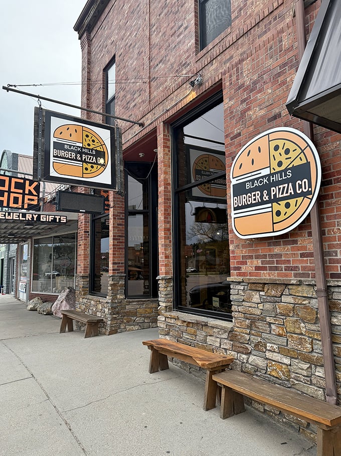 Black Hills Burger & Pizza Co. occupies prime real estate in a gorgeous brick building&mdash;comfort food served in historic surroundings done right. 