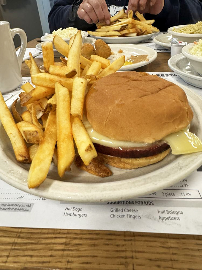 The humble hamburger and fries, elevated to art form. Those golden potato strips aren't just side dishes&mdash;they're supporting actors deserving of awards.