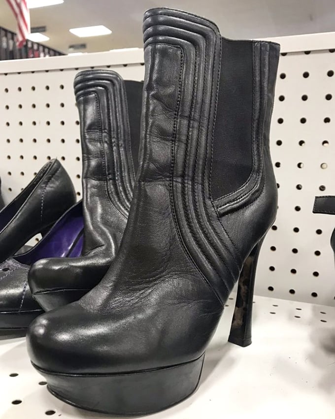 These boots weren't made just for walking&mdash;they were made for strutting at a fraction of retail price. Fashion karma at its finest.