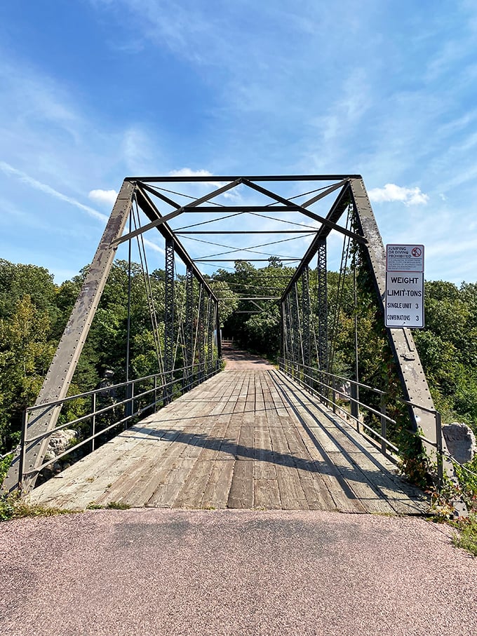 This historic bridge connects more than just two sides of Split Rock Creek&mdash;it links visitors to a landscape that time forgot.