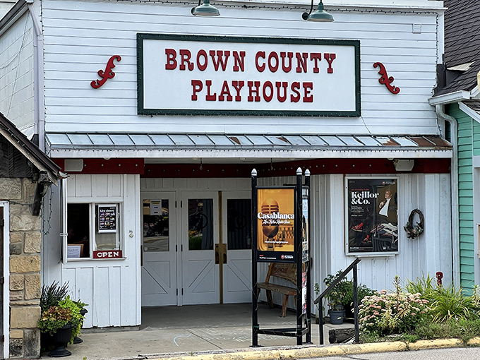 The Brown County Playhouse doesn't need Broadway glitz to deliver memorable performances. Its marquee promises entertainment the way it used to be&mdash;intimate and authentic.