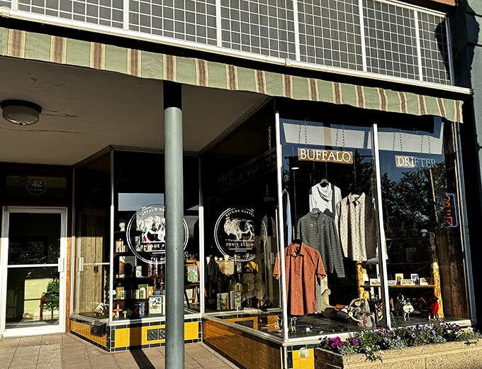 The Buffalo Drifter doesn't just sell clothes &ndash; it sells the Wyoming lifestyle, displayed proudly behind glass like wearable art.