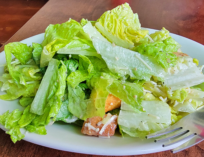 Even the salad at Zip's feels like comfort food. Fresh, simple, and honest&mdash;the perfect counterpoint to their heartier offerings.