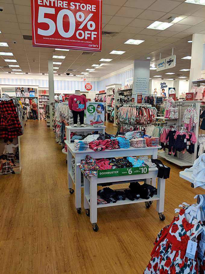 Carter's transforms tiny humans into fashion plates without transforming parents' bank accounts into empty vaults. Win-win! 