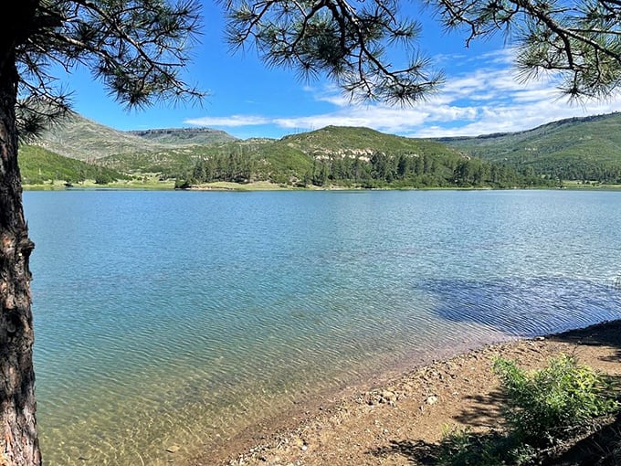 Crystal clear waters invite reflection&mdash;both the mountain kind and the "why don't I visit places like this more often" kind.