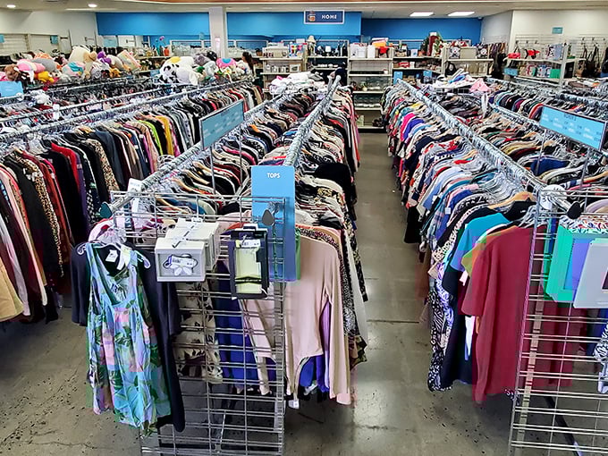 Not just clothes, but time travel &ndash; each rack a portal to fashion eras gone by, waiting for their comeback moment.