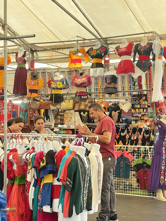 Traditional meets trendy in this colorful clothing corner. These vibrant garments bring cultural celebrations to your closet with every stitch and pattern.