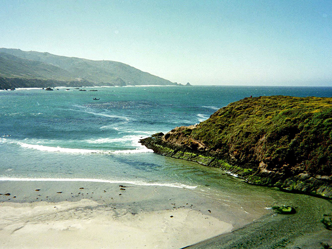 Where river meets ocean in a perfect California marriage. No wedding planner could design a more beautiful union.
