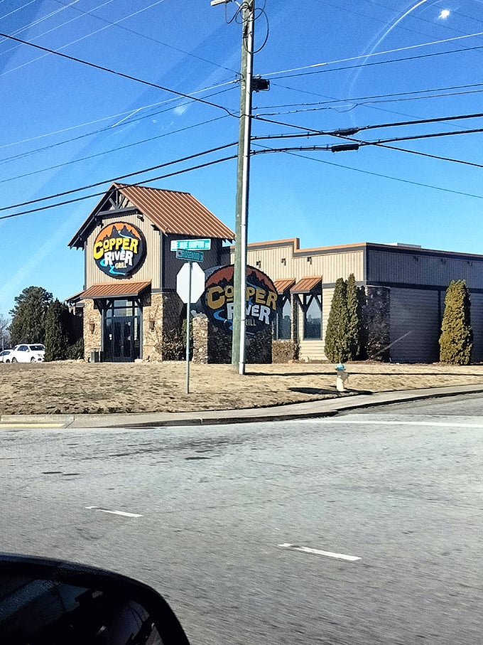 Copper River Grill combines rustic charm with comfort food classics. The kind of place where calories don't count because you're "on vacation."