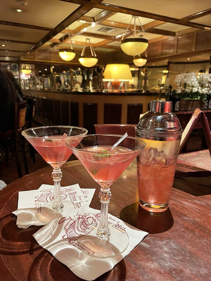 Martinis so classic and perfectly executed they could star in a 1960s film. Don Draper would order two.