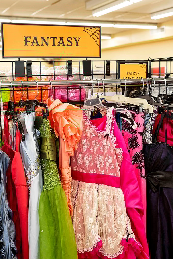 The "Fantasy" section delivers exactly what it promises &ndash; formal wear that transforms ordinary evenings into Cinderella moments.