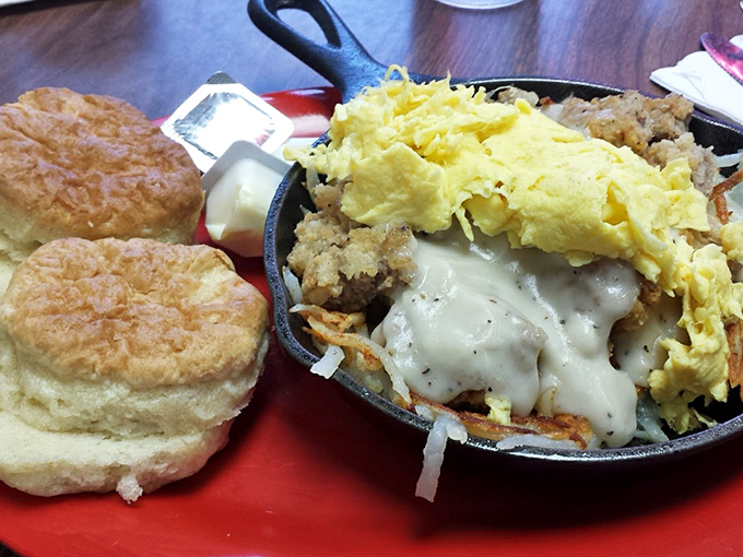 The country skillet arrives sizzling with enough comfort food to cure whatever ails you, including Monday mornings and heartbreak.