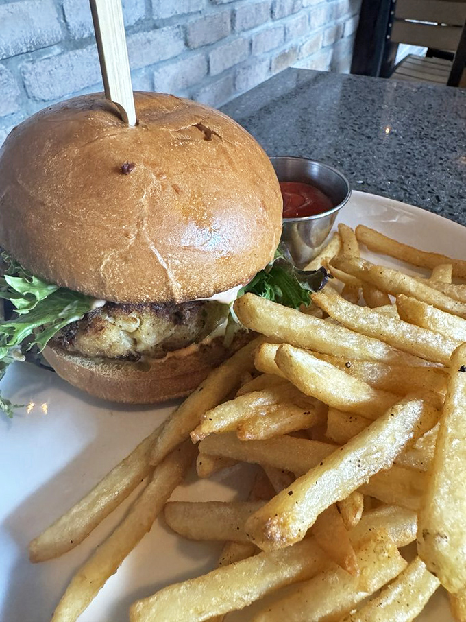 Not just a burger&mdash;a revelation between buns. The kind that makes you close your eyes with each bite to fully process what's happening.