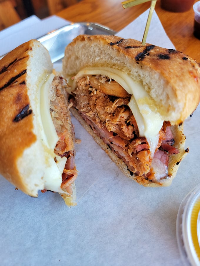 The Cubano sandwich &ndash; where smoked meats meet melty cheese in a pressed partnership that would make Havana proud.